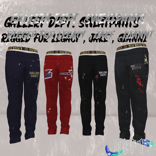 Second Life Marketplace Demo Sweatpants
